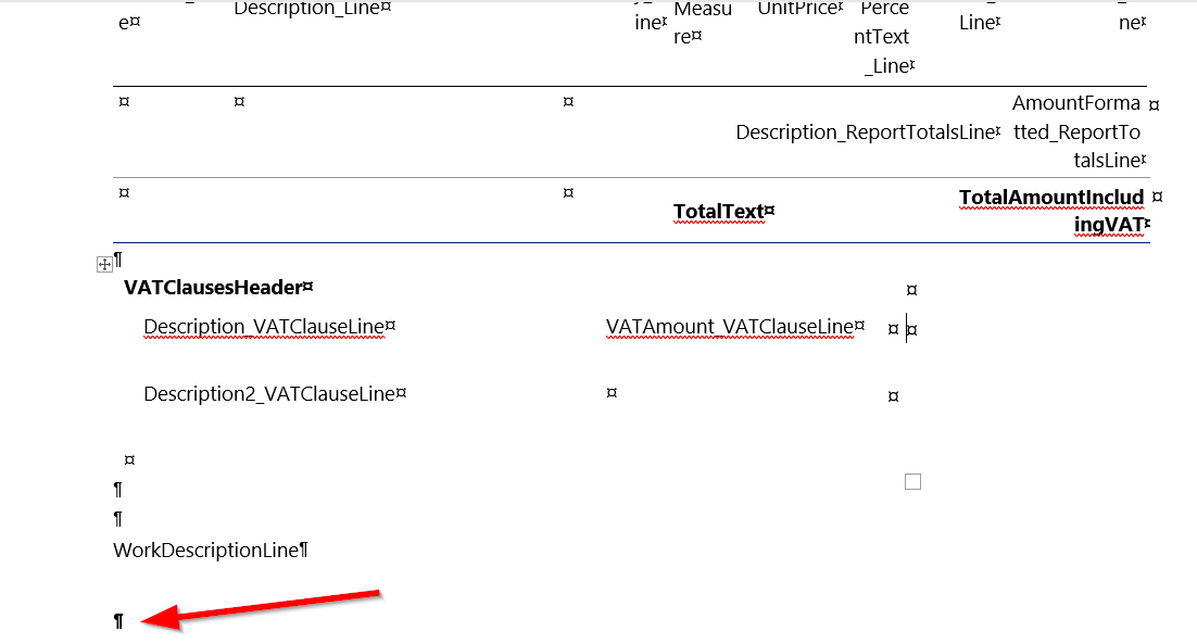 Add Fields to a Word Report in Business Central - Business Central Deep ...